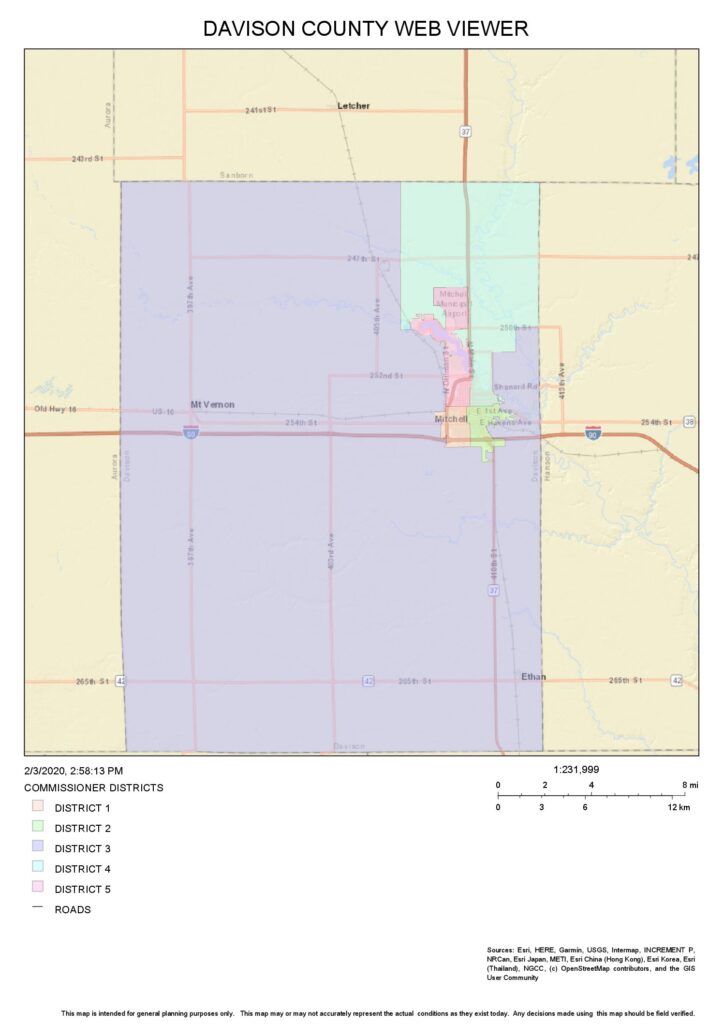 Expanded County View